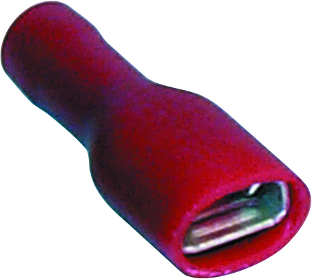 Express Workshop Supplies | Red Insulated Female Spade Terminal 6.3mm ...